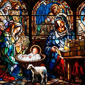 Moments From Jesus' Life (5 Paintings) Volume I - Digital Download - Etsy