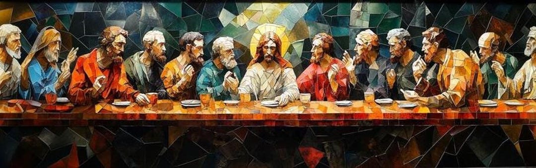 The Last Supper: A Modernist View - Digital Download - Etsy