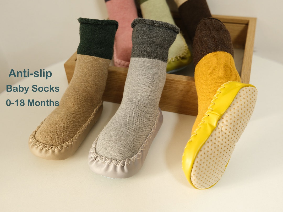 Winter Baby Warm Socks,toddler Anti-slip Socks,baby Grips Floor Safety ...