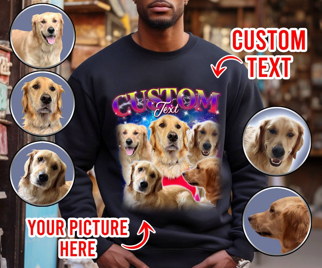 Custom Bootleg Rap Tee, Custom Photo Vintage Graphic 90s Tshirt, Custom ...