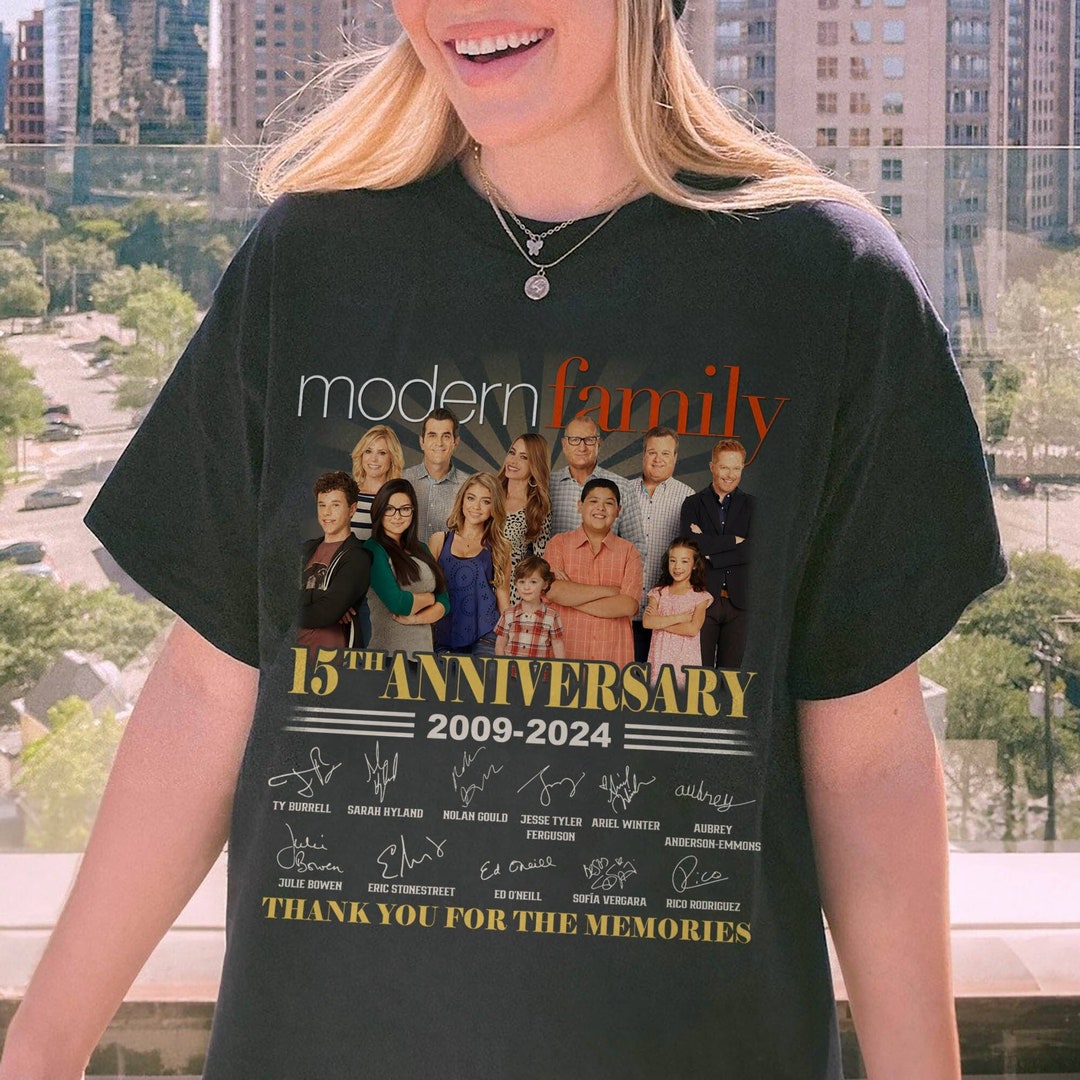 Modern Family 15 Anniversary Thank You for the Memories Shirt Modern ...