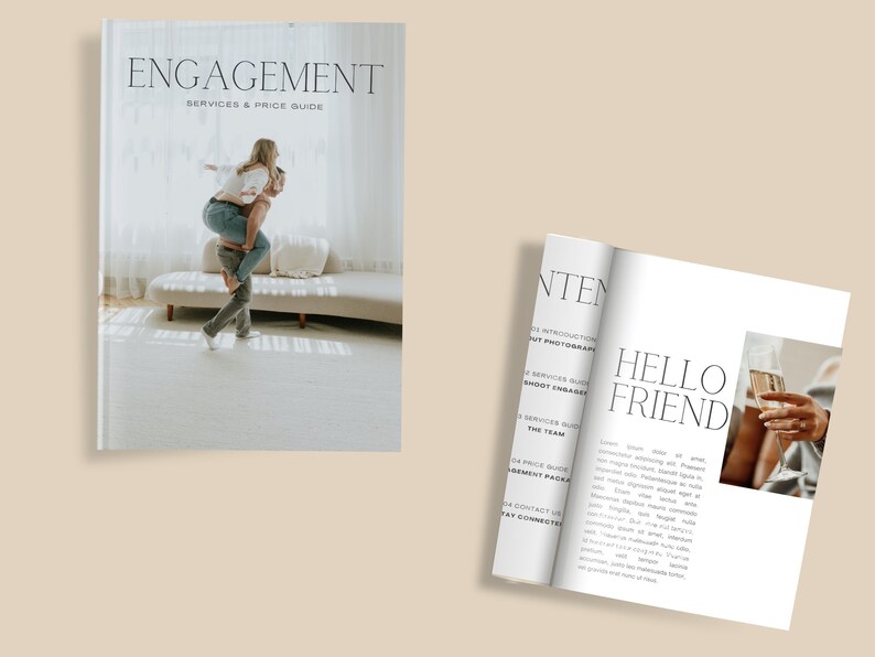 Engagement Pricing and Service Guide - Etsy