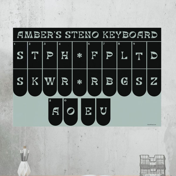 Steno Keyboard - Etsy