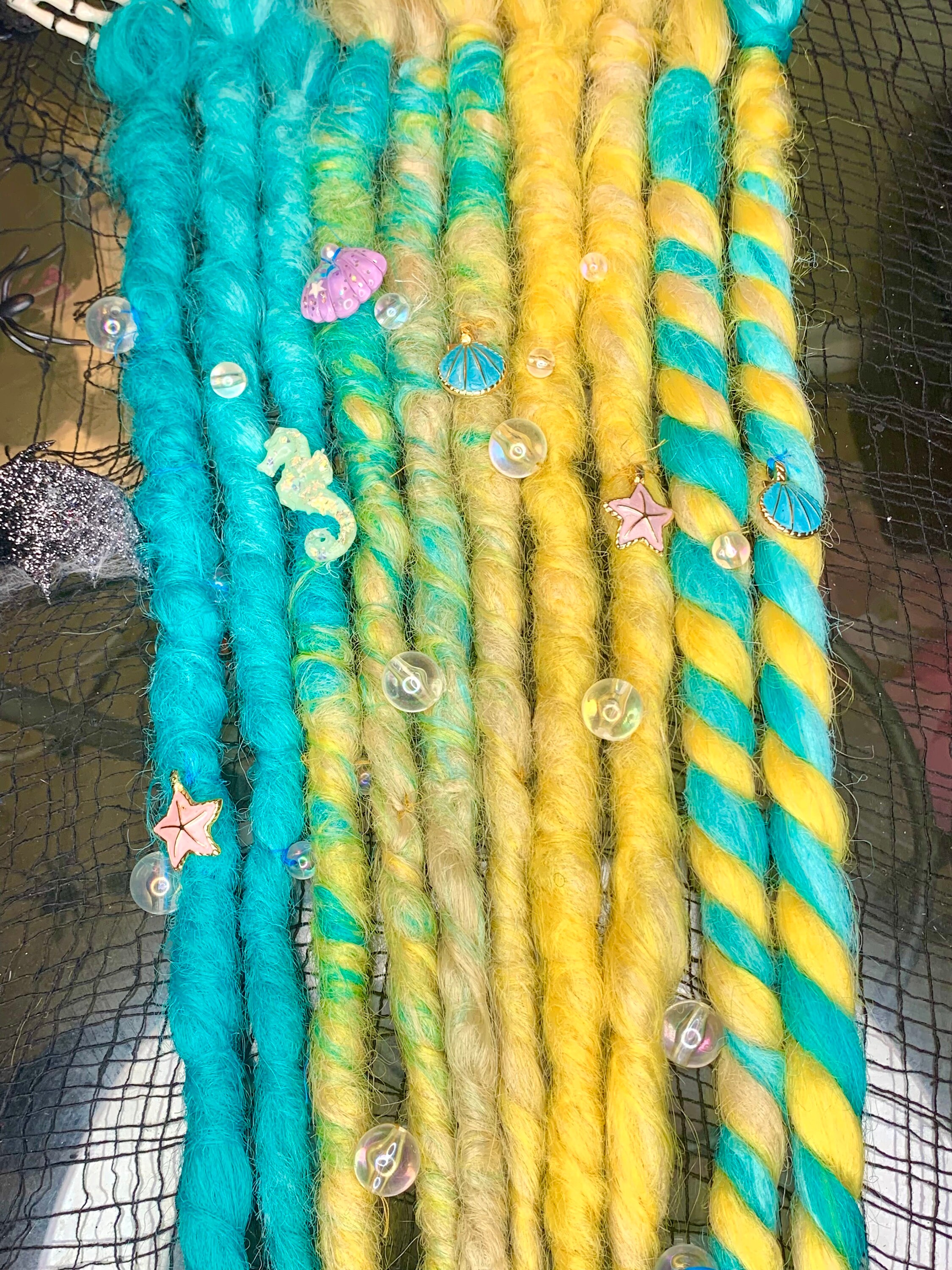 Monster High Inspired Dreadlock Extensions lagoona Blue - Etsy