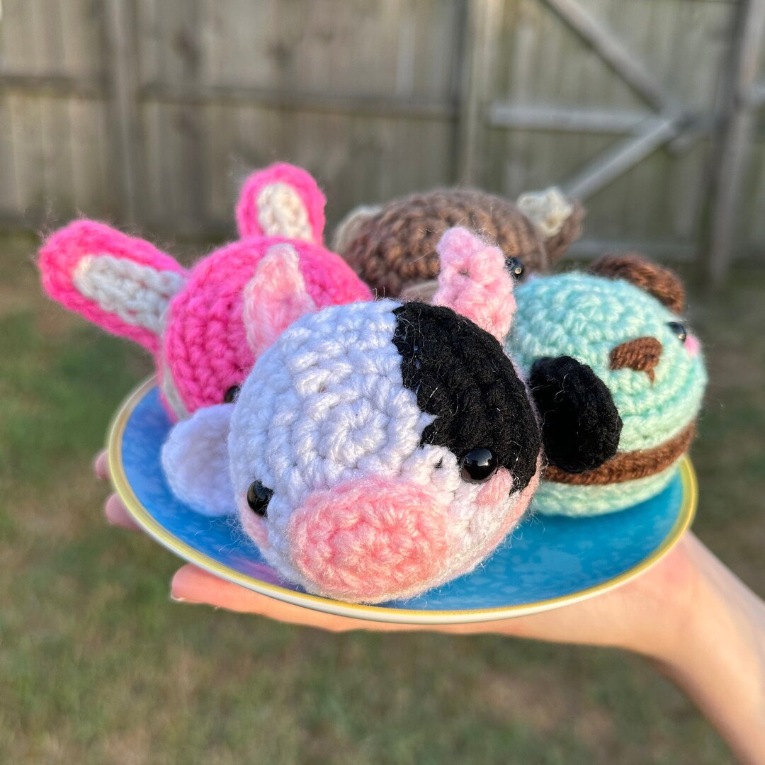 Macaron Plushie Pattern (PDF Download) Mint Chocolate Labrador ...