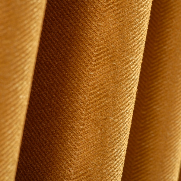 Mustard Curtains - Etsy UK