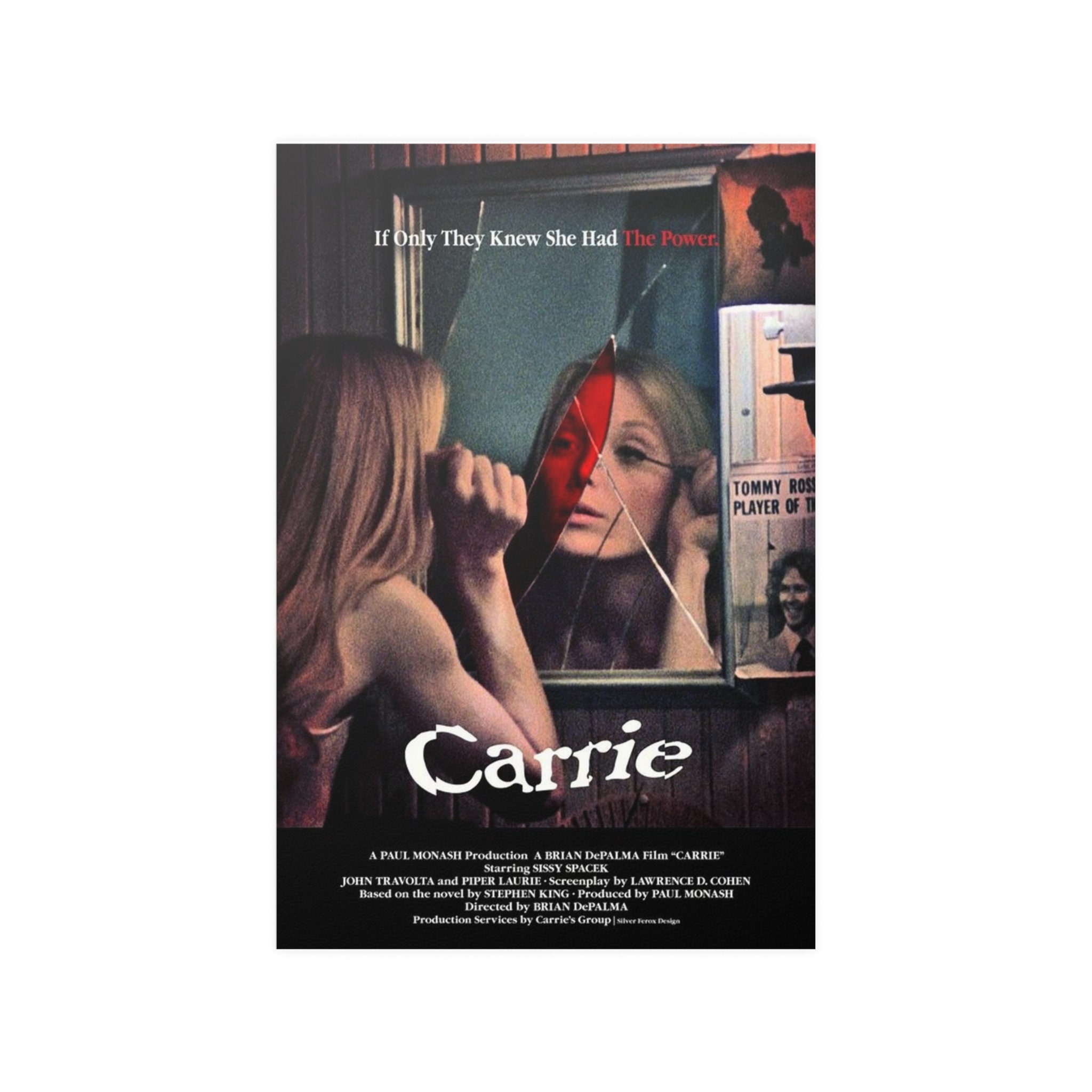 Carrie Sissy Spacek Movie Poster