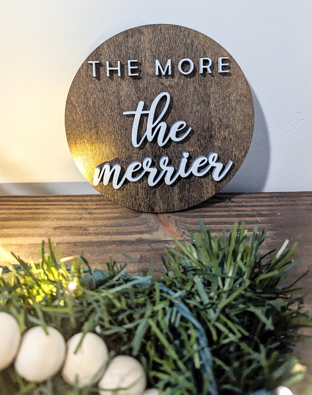 The More the Merrier Sign or Craft Kit - Etsy
