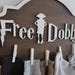 Free Elf Sock Sign Wizarding World Bookish Wooden Laser Cut - Etsy