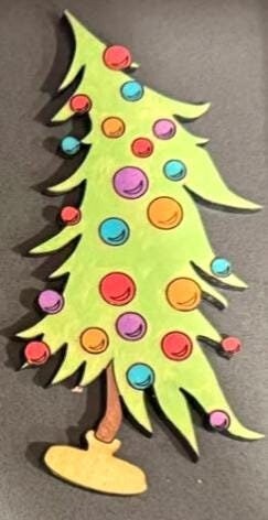 Tiered Tray Grinch Tree Laser Cut Wood - Etsy