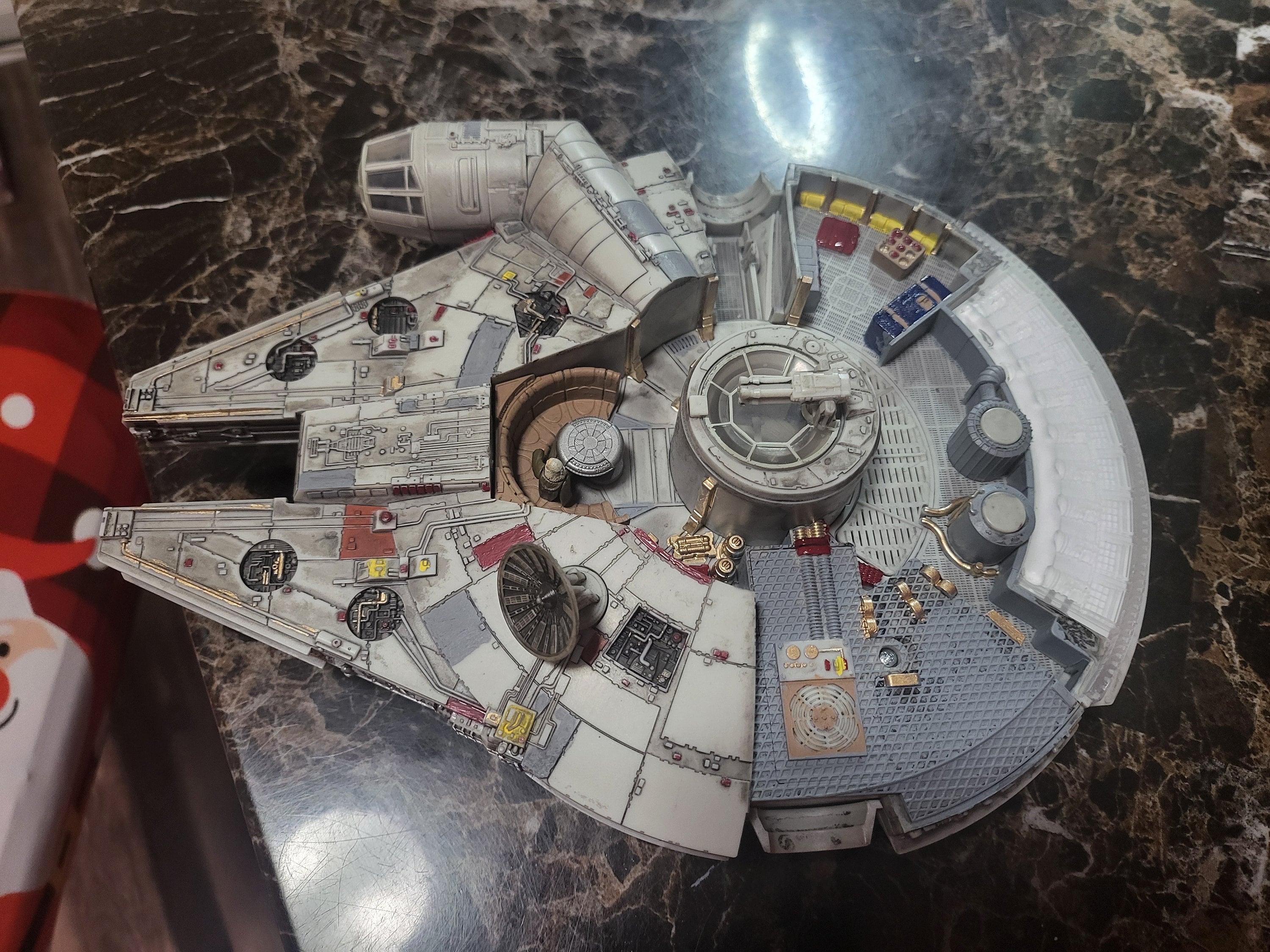 Star Wars Star Wars Millennium Falcon Customized Micro Galaxy Squadron ...