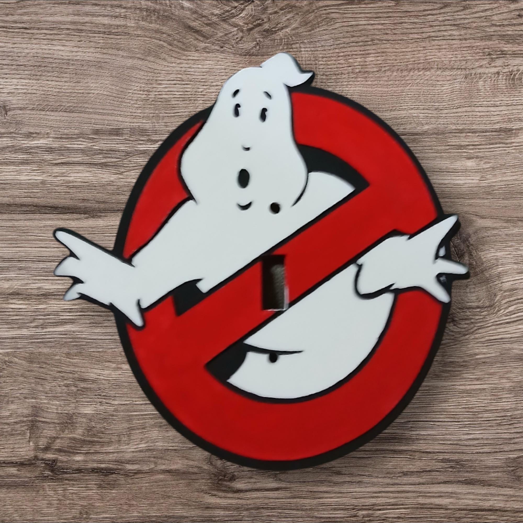 Ghostbusters Logo Light Switch Plate - Etsy