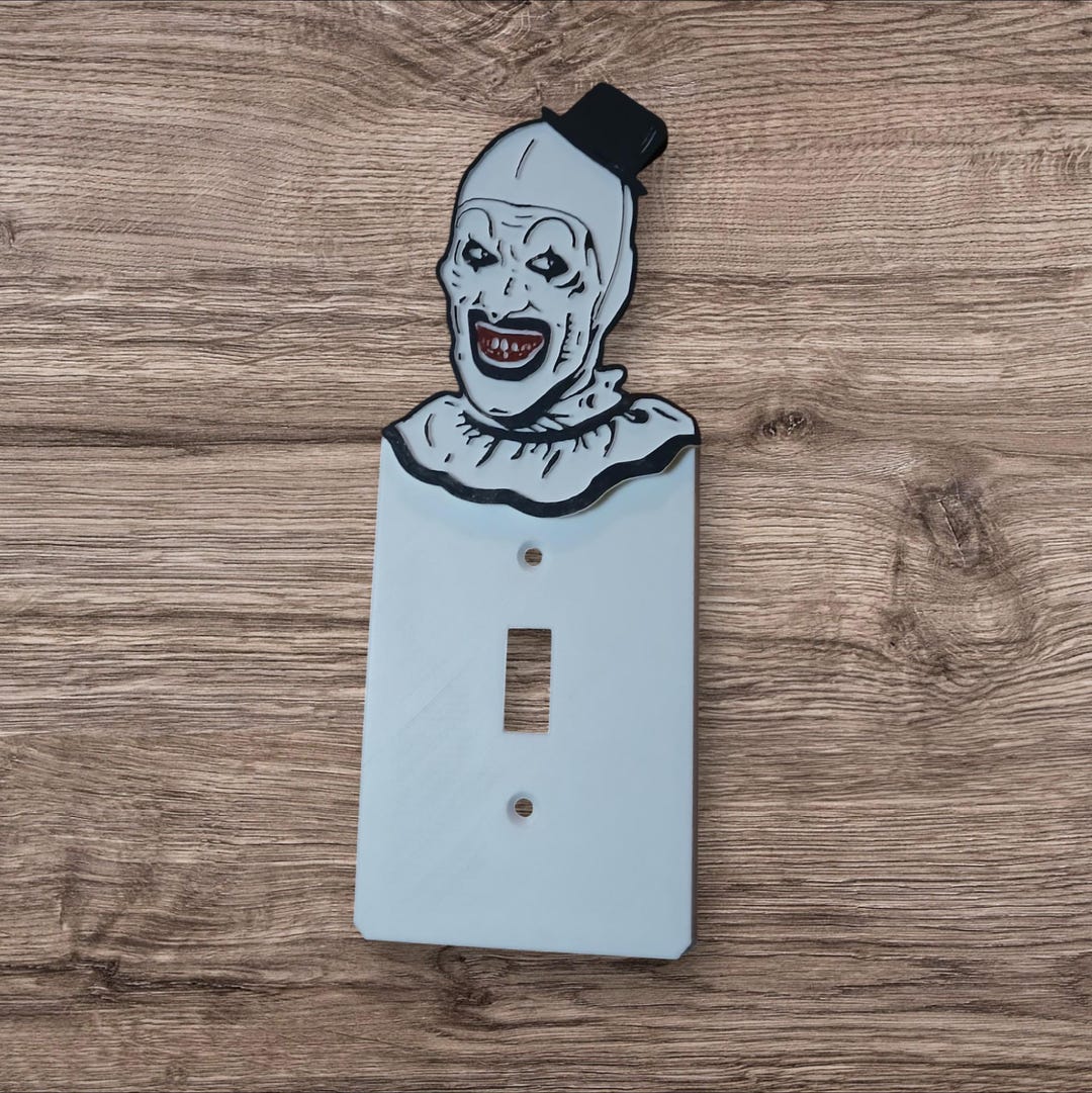Art the Clown Light Switch Cover - Etsy