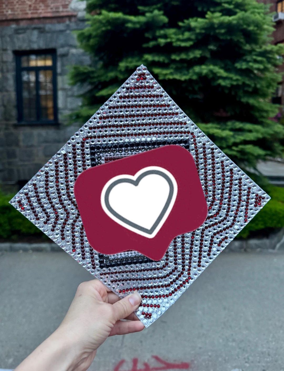 Blinged Graduation Cap Topper - Etsy