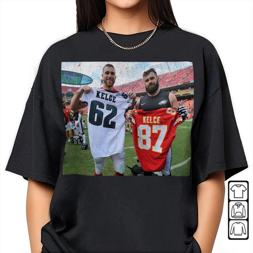 Step Brothers Travis Kelce Jason Kelce Shirt Kansas City - Etsy