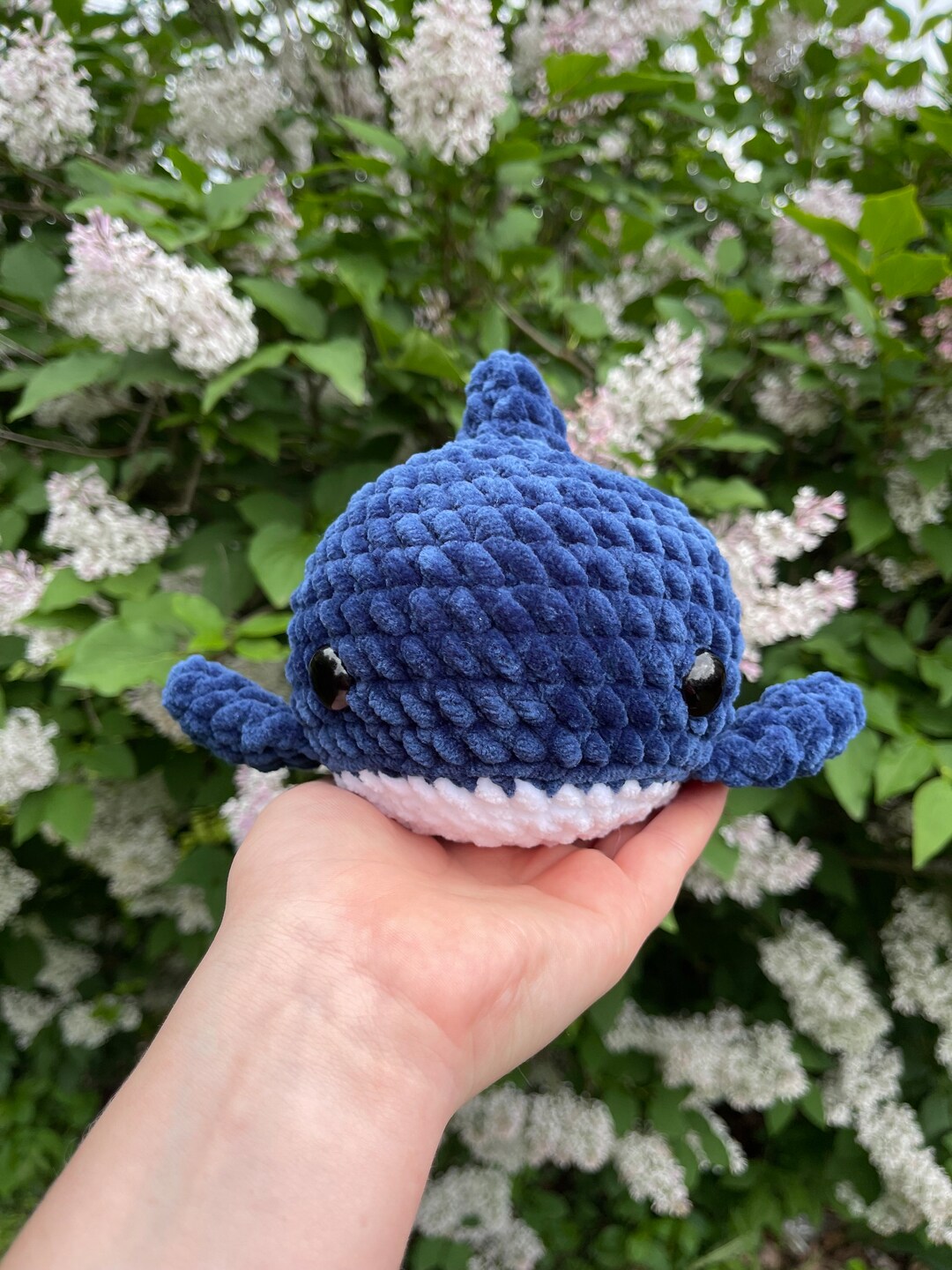 Whale and Orca Crochet Plushie Amigurumi Stuffed Animal Customizable - Etsy
