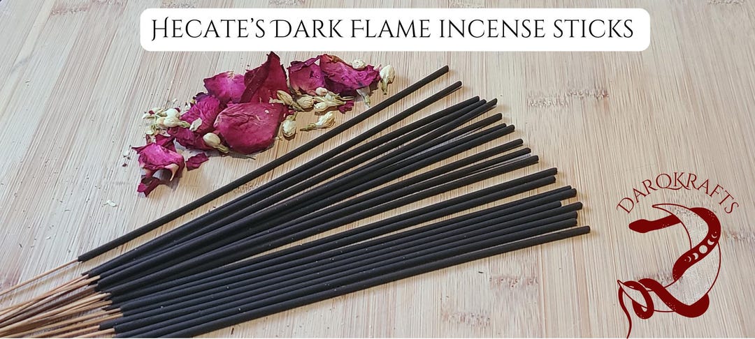 Hecate's Flame Handmade Ritual Incense: 25 Incense Sticks - Etsy
