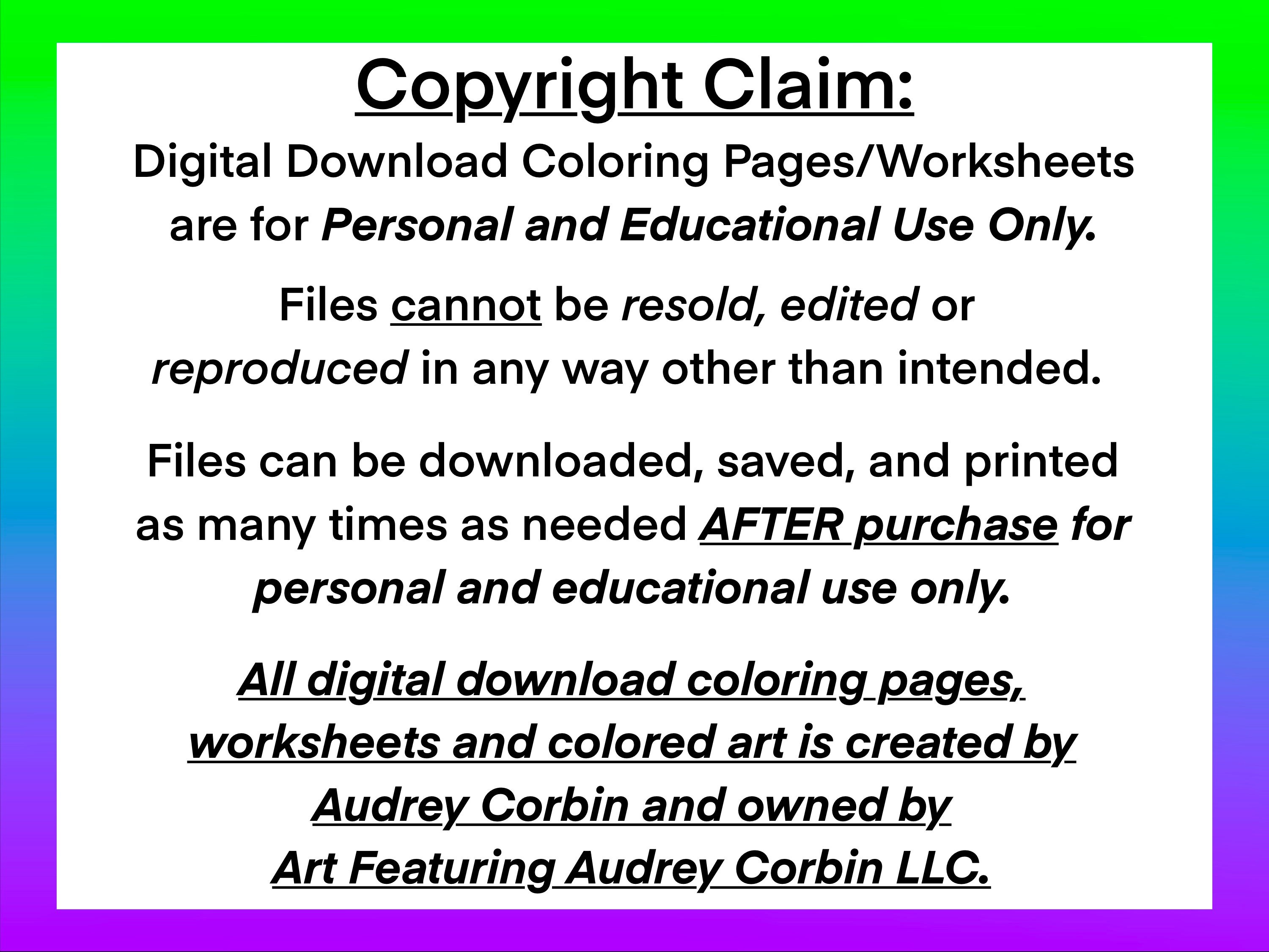 King Cake Mardi Gras Coloring Page for Kids and Adults Instant Download ...