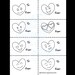 DIY Valentines Heart Emojis Coloring Page for Kids and Adults Instant ...