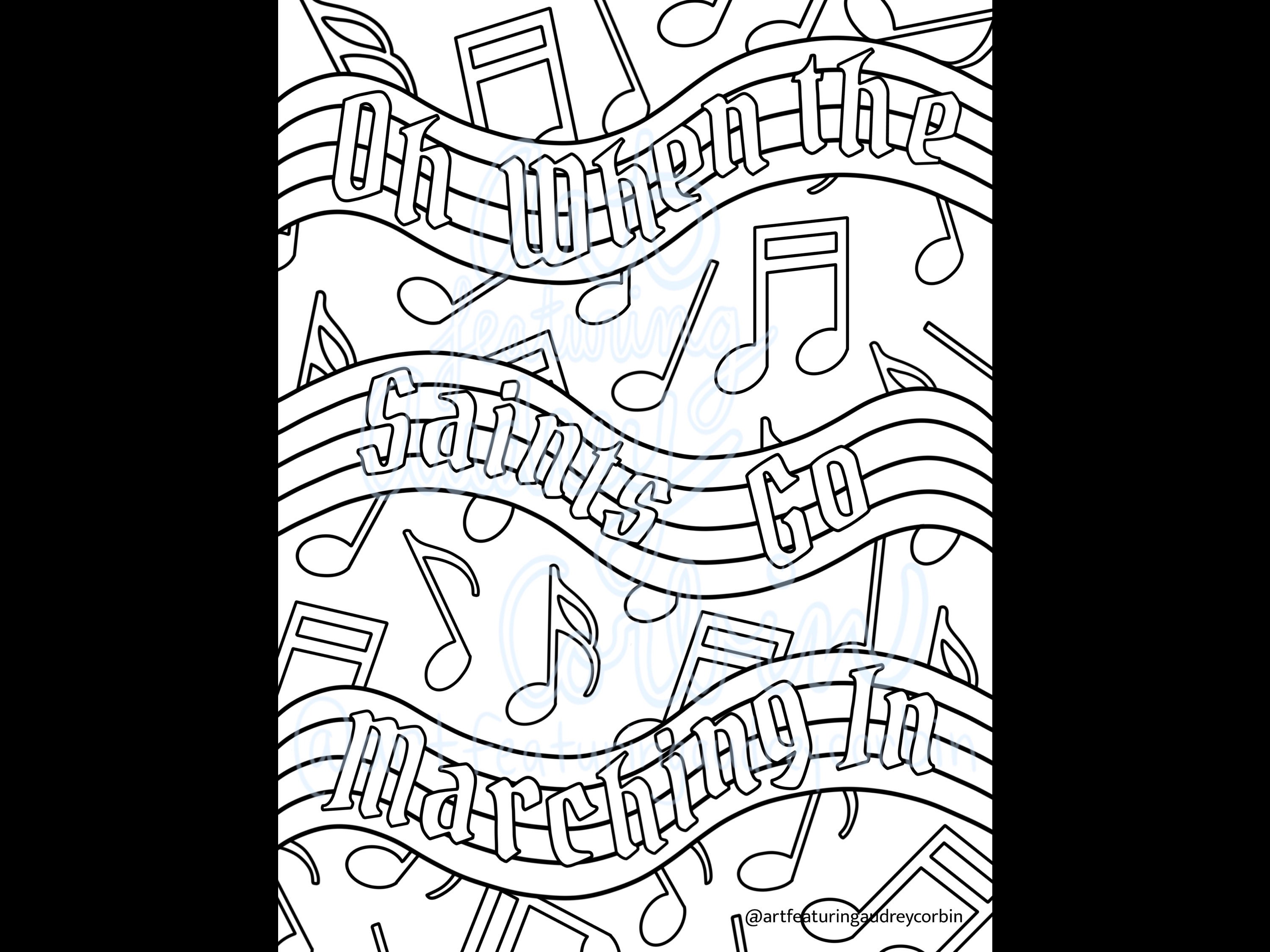 Pack 1 Mardi Gras Coloring Pages for Kids and Adults Instant Download ...