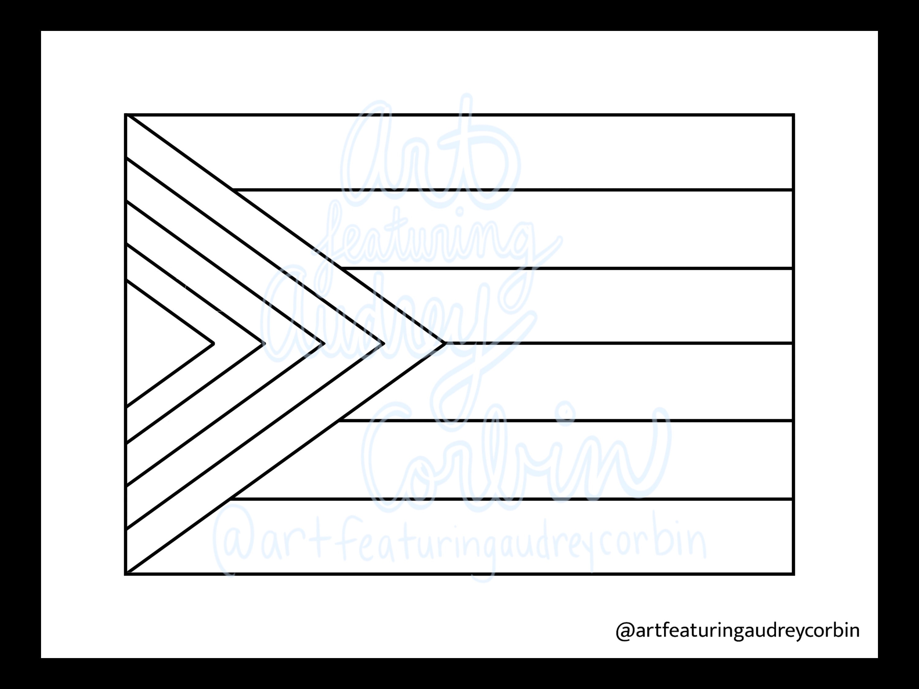 LGBTQ+ Pride Coloring Page for Kids and Adults Instant Download ...