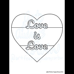 Polysexual Pride Coloring Page for Kids and Adults Instant Download ...