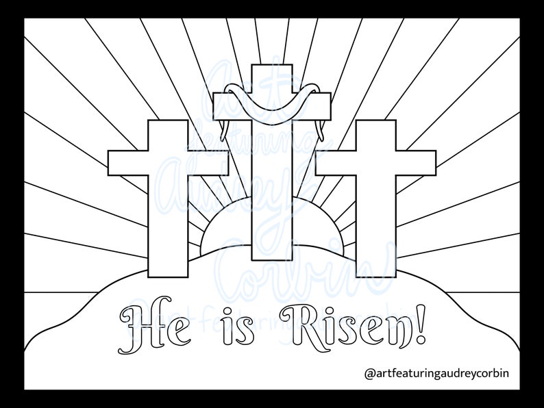 Pack 4 Easter Coloring Pages for Kids and Adults Instant Download ...