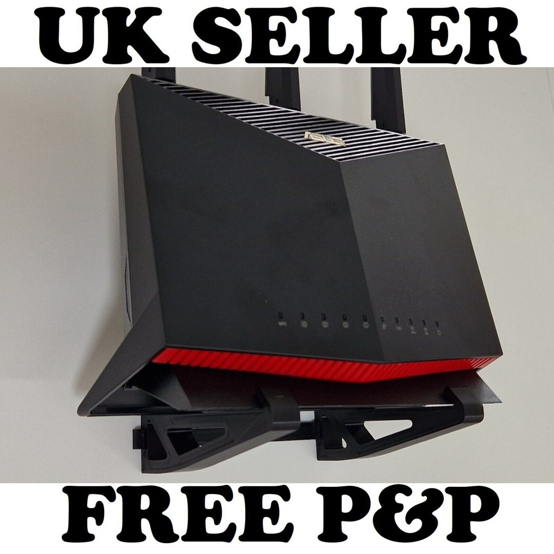 Wifi Router Wall Mount for Asus RT-AX86U & RT-AX86S - Etsy