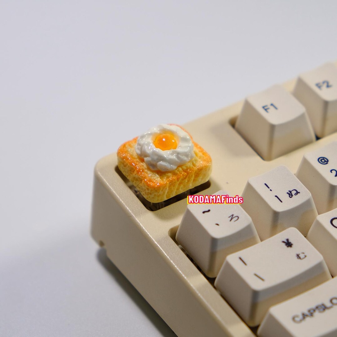 Egg Toast Keycap - Limited Edition - Etsy