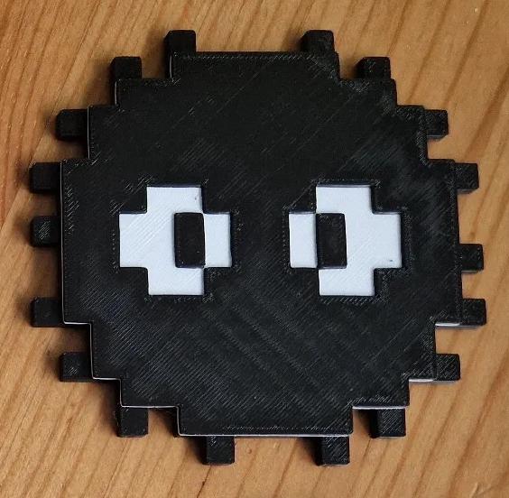 Studio Ghibli Pixel Coasters 3D Printed - Etsy