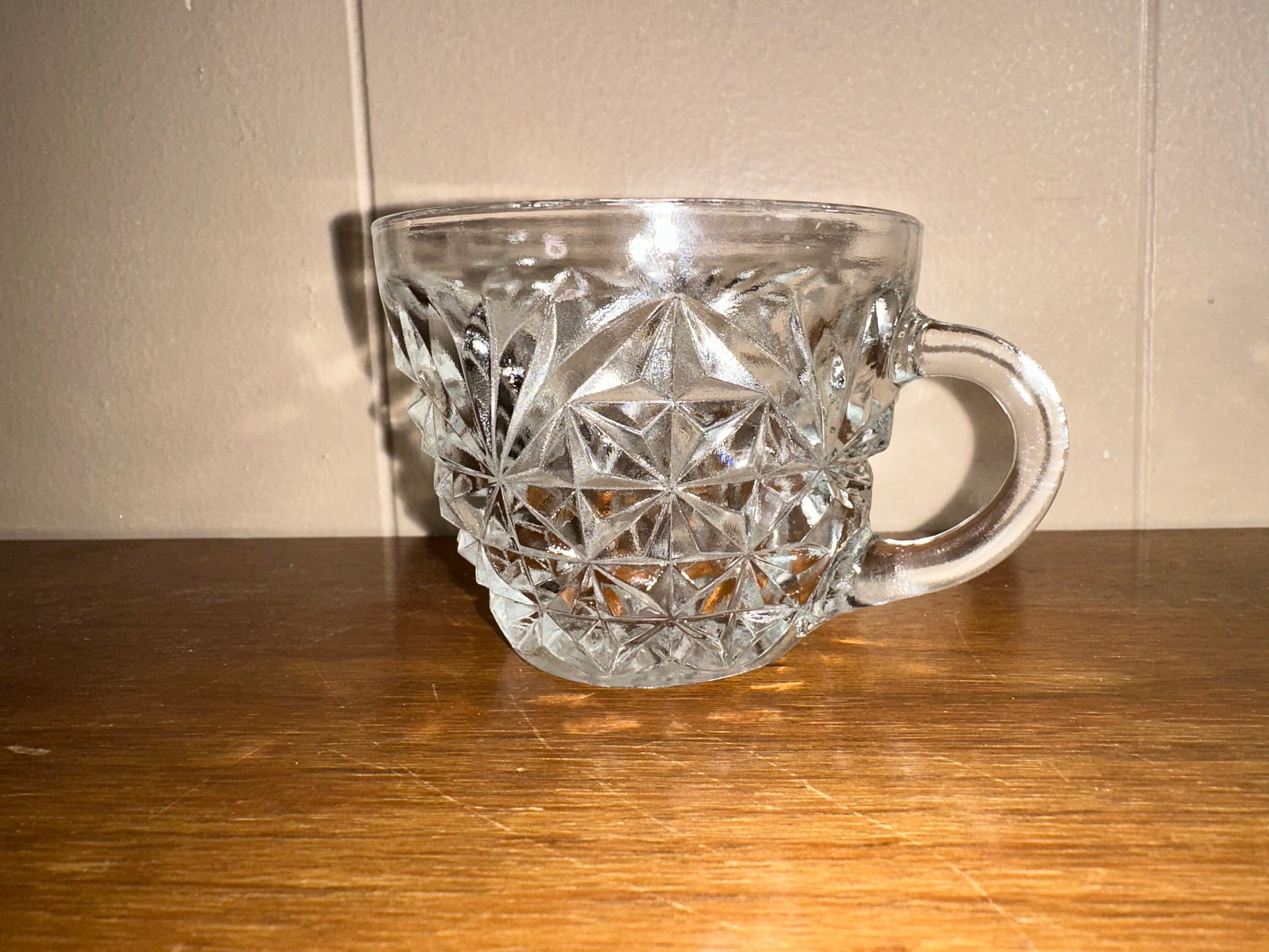 Vintage Set of 4 Anchor Hocking Cup - Etsy