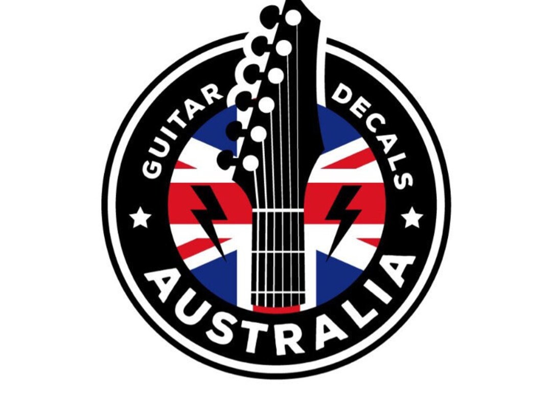 Guitar Headstock Waterslide Decals for Luthiers - Etsy