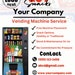 Editable Vending Machine Flyer, Vending Business, Vending Machines ...