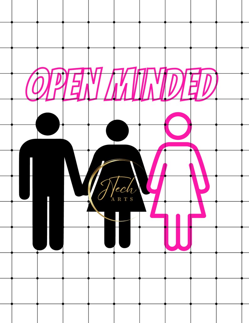 Open Minded Svg, Png, Clipart, Coffee Mug, Valentines Day Gift, Gift ...