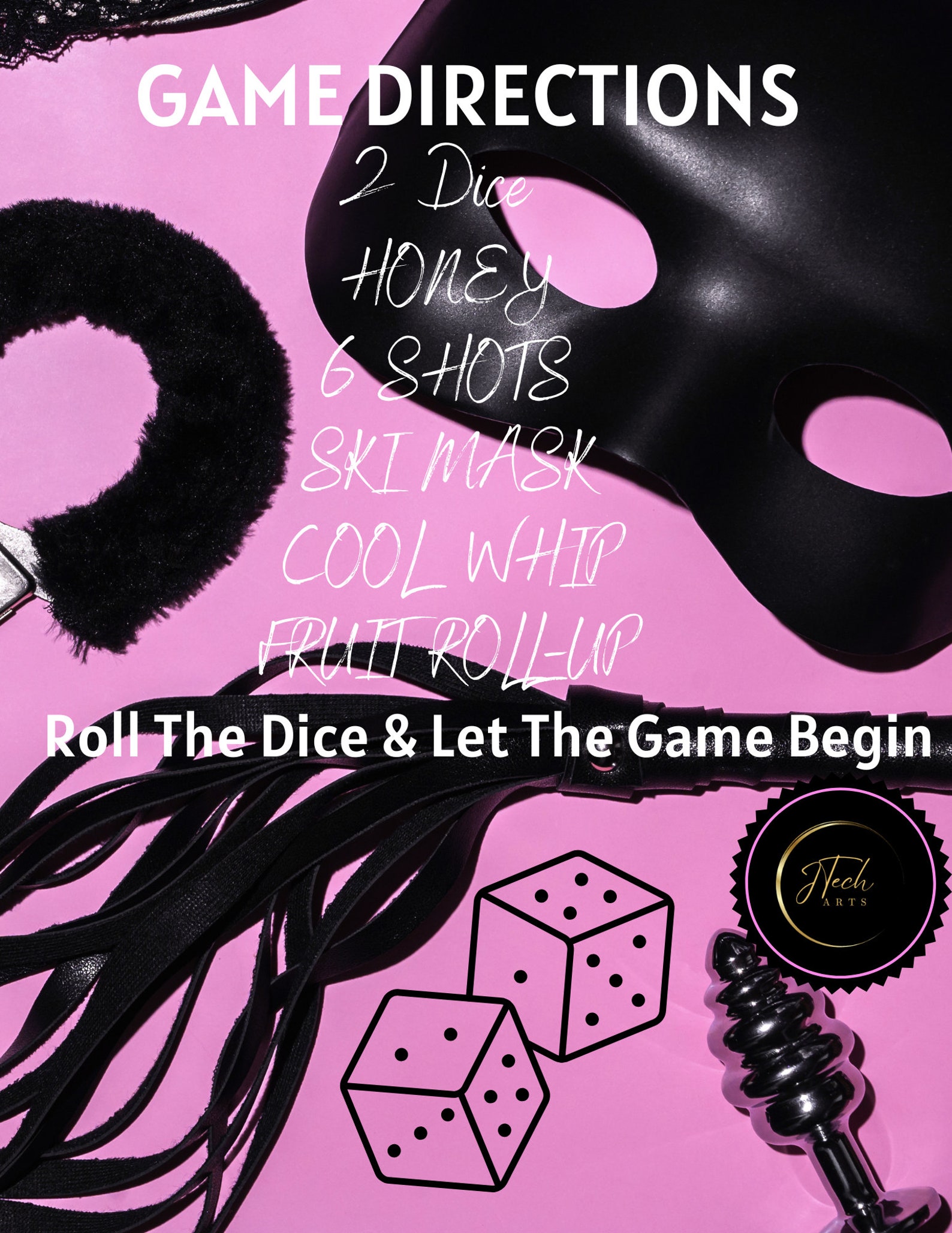 Pink Couples Dice Game, Printable, PDF,JPG - Etsy