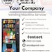 Editable Vending Machine Flyer, Vending Business, Vending Machines ...
