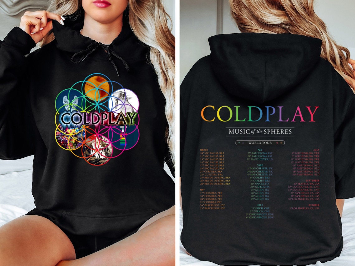 Coldplay World Tour 2023 T-Shirt sold by Rafaelita Welcome | SKU ...