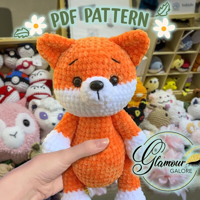 Crochet Fox Pattern - Etsy