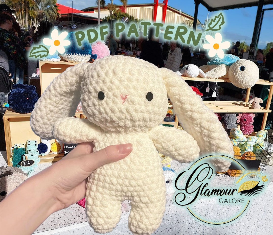 Crochet PATTERN, Bunny Crochet Pattern, Baby Bunny Crochet, Amigurumi ...