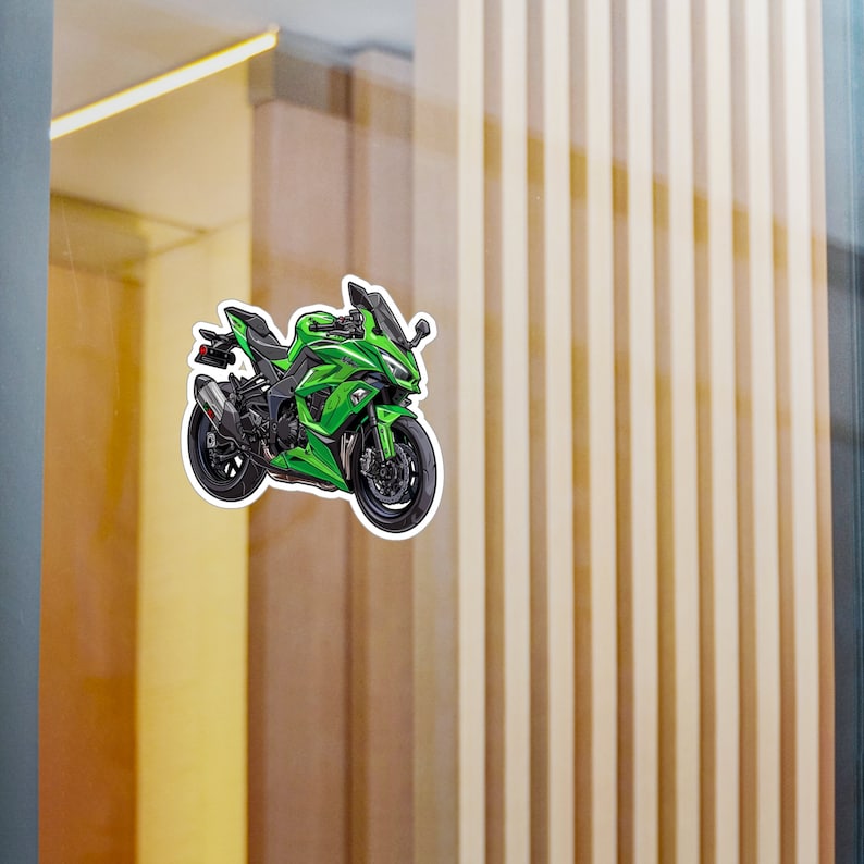 Kawasaki Ninja Vinyl Sticker for Motorcycle Enthusiasts - Etsy