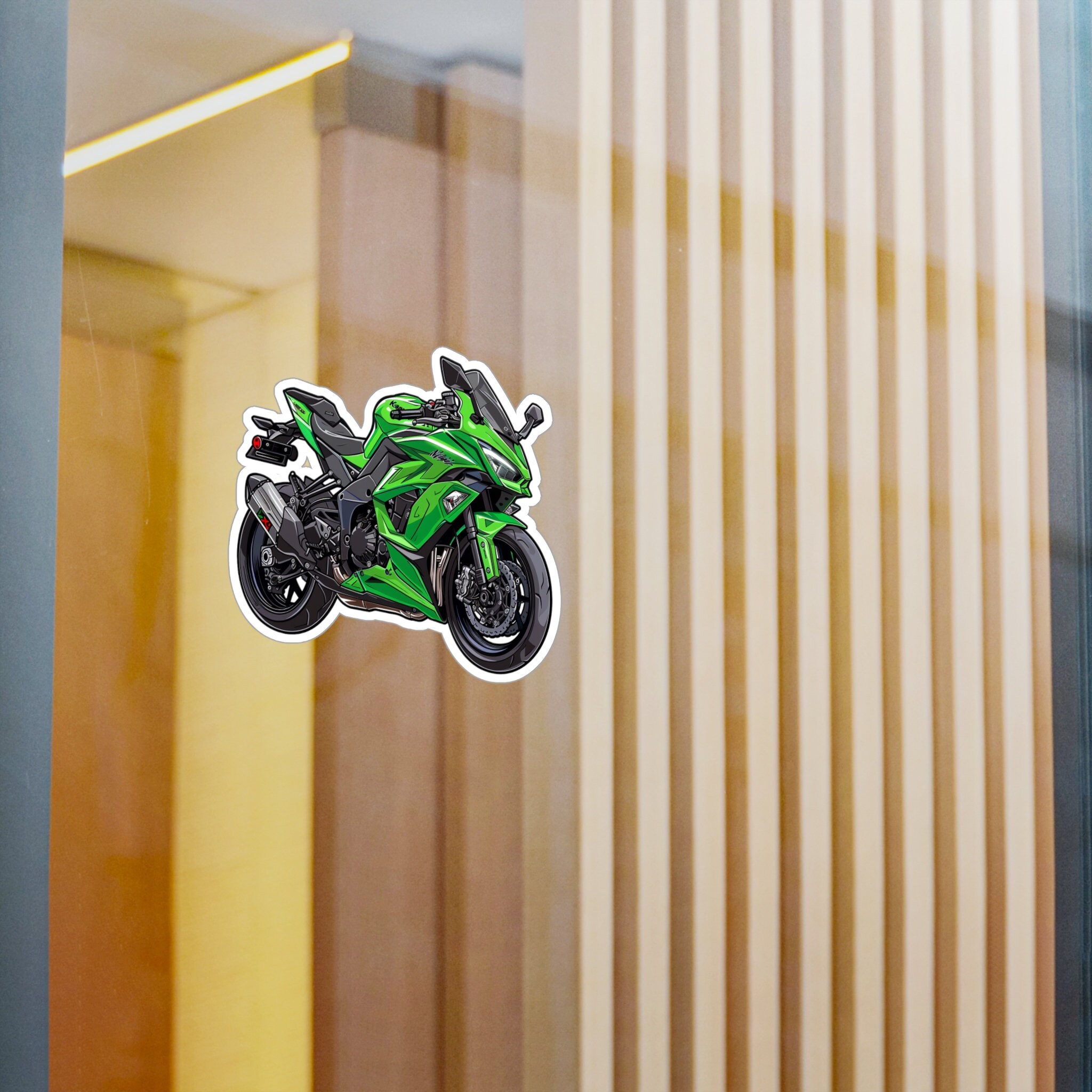 Kawasaki Ninja Vinyl Sticker for Motorcycle Enthusiasts - Etsy