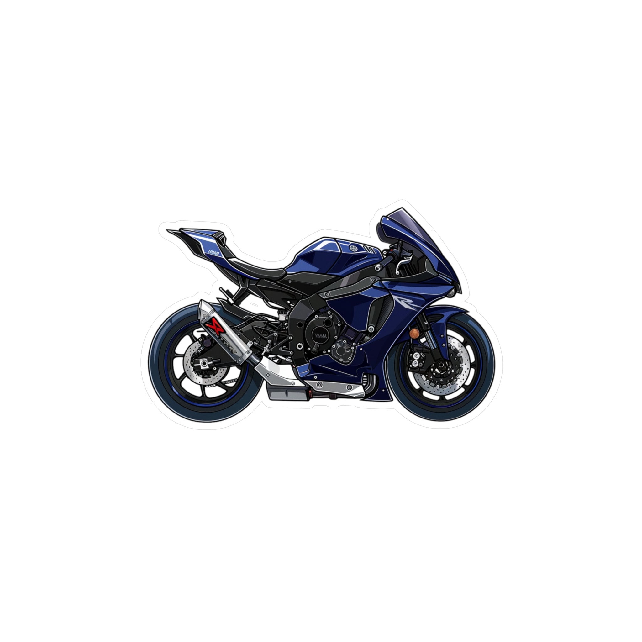 Yamaha YZF-R7 Vinyl Sticker for Motorcycle Enthusiasts - Etsy