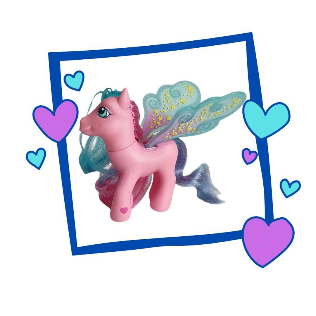 Vintage G3 My Little Pony Crystal Princess Pegasus Star Flight - Etsy