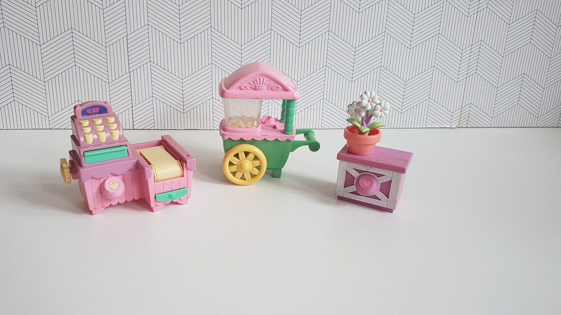 Vintage Hasbro G3 My Little Pony Bloomin' Blossoms Shop Cash Register ...