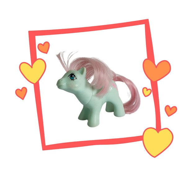 Hasbro G1 My Little Pony Beddy-bye Eye Baby Ribbon Unicorn - Etsy