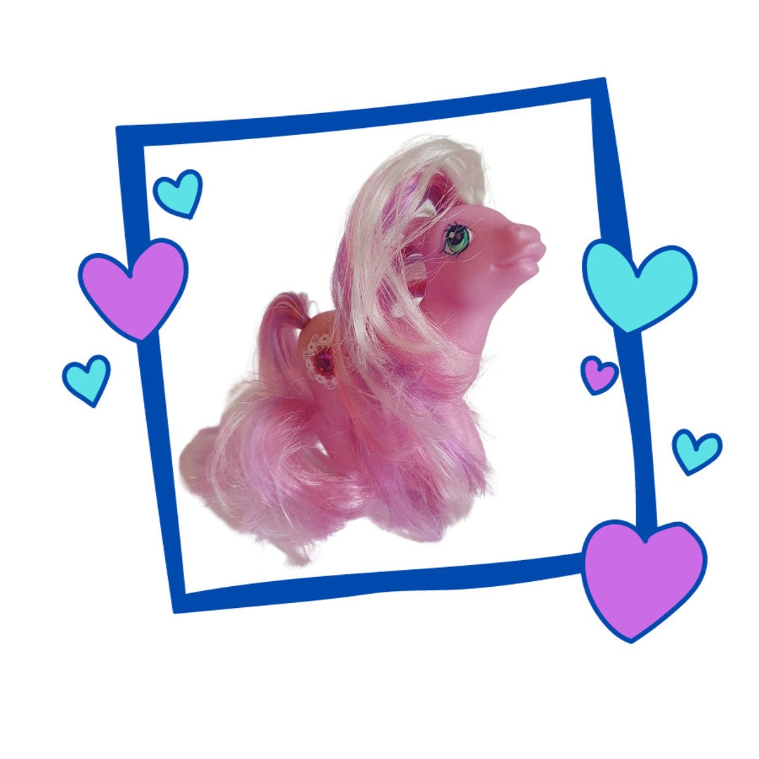 Vintage G3 My Little Pony Jewel Ponies Crystal Lace - Etsy