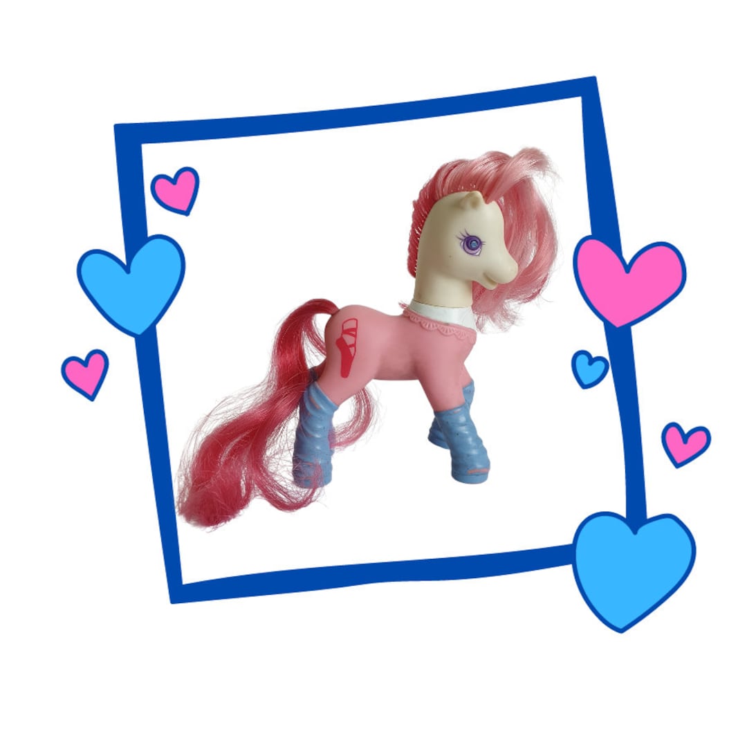 Vintage G2 My Little Pony Satin Slipper European Exclusive - Etsy