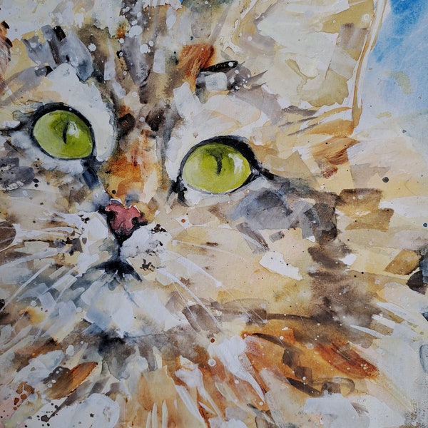 Abstract Pet Portrait - Etsy