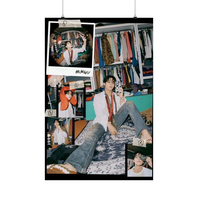 Mingyu Poster Kpop SVT SVT Mingyu SVT Mingyu Gift Kpop Poster Kpop ...