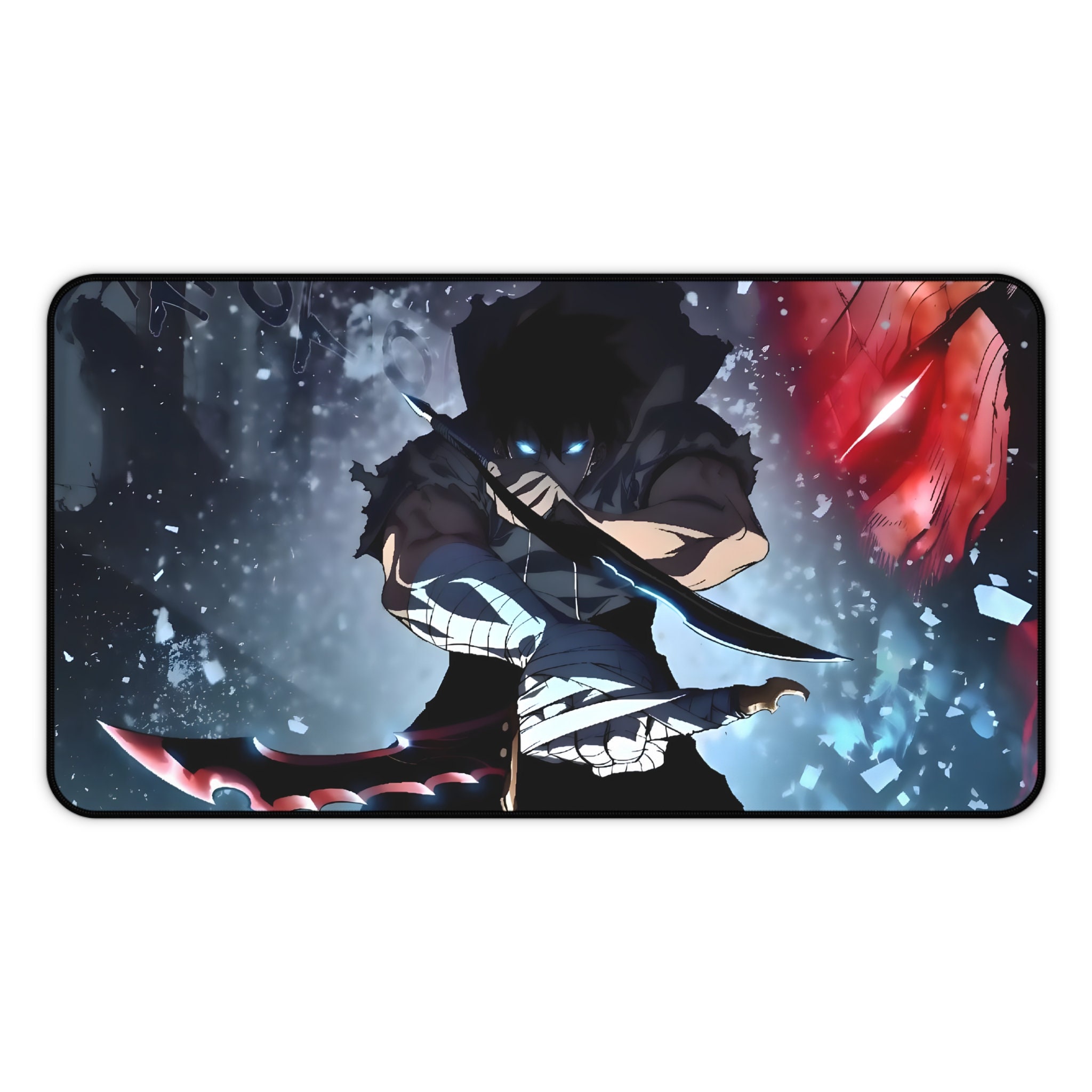 Solo Leveling Mouse Pad Sun Jinwoo Mouse Pad Manga Anime Manwa Mouse ...